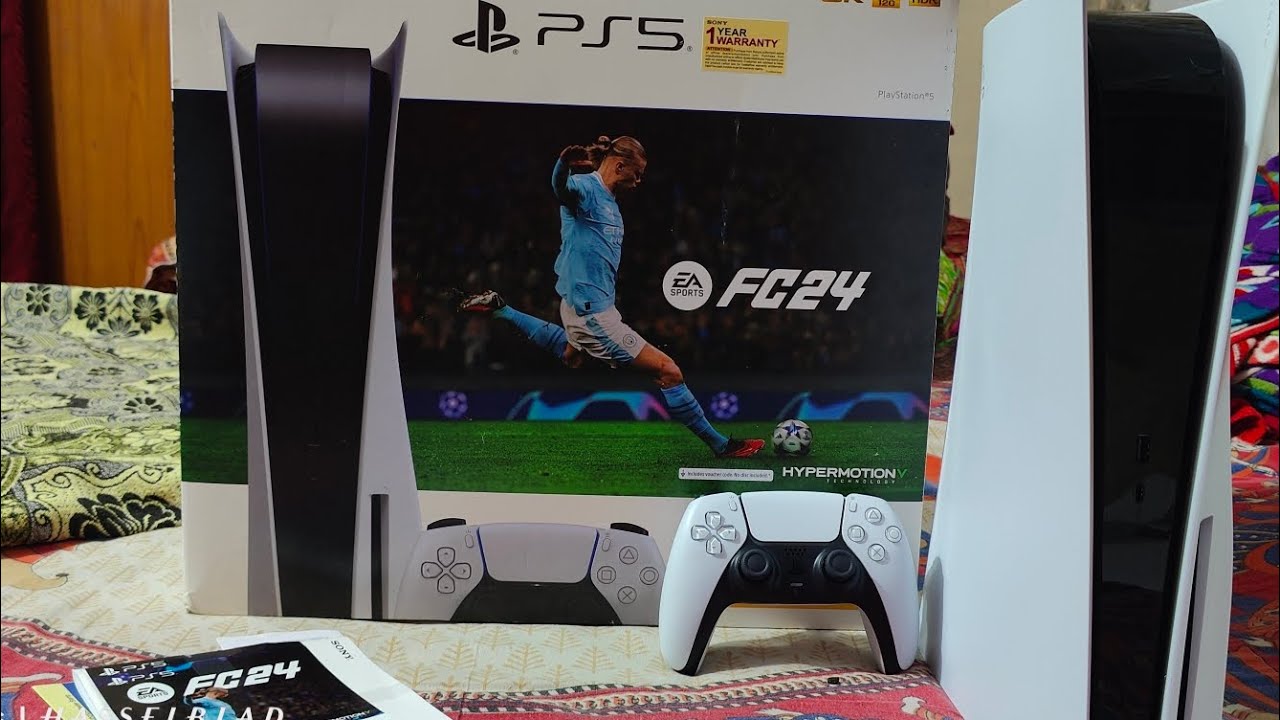 PS5 FC24 Game Bundle Unboxing | EA SPORTS FC 24 - YouTube