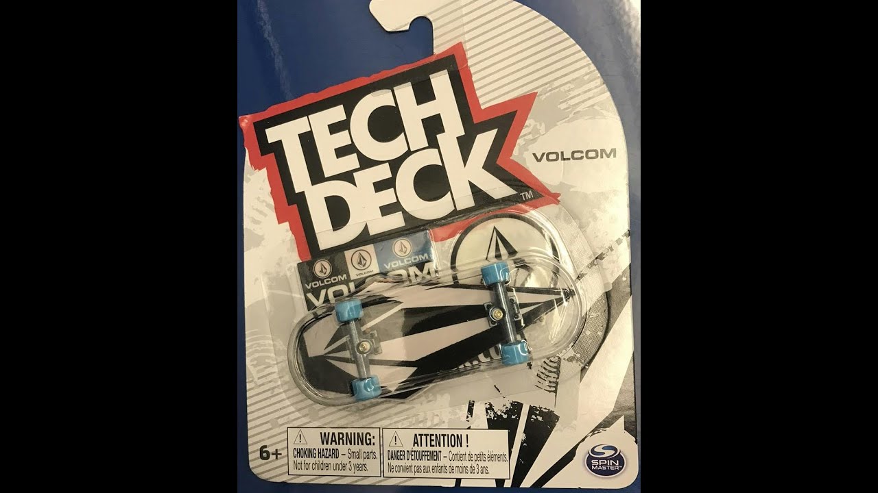 Tech Deck NEW Volcom - Diamond Shape (Ultra Rare) - YouTube