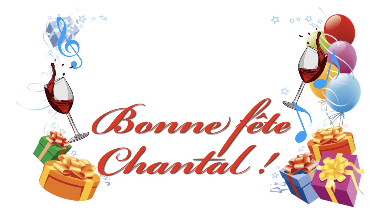 Bonne fête Chantal 2021 - YouTube