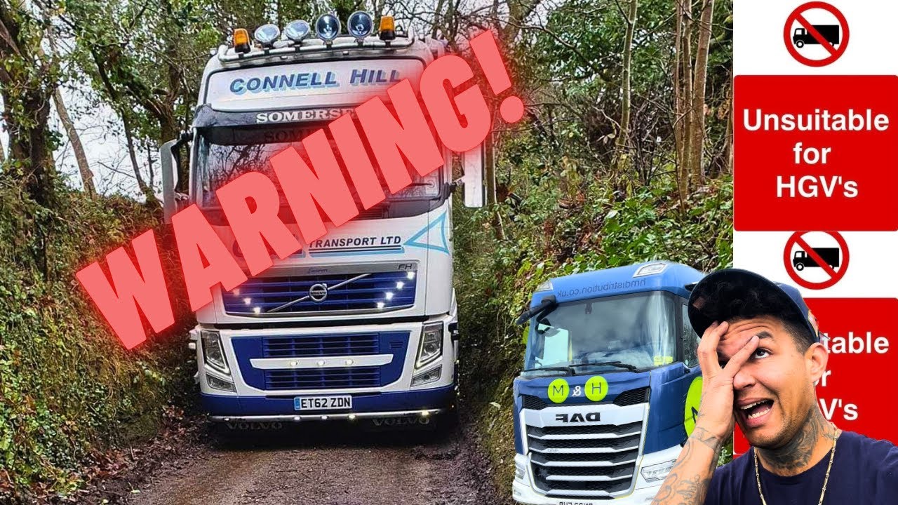 Reacting to Bad Truck Driver - Trucking UK - YouTube