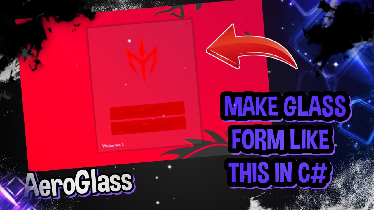 Create Transparent Glass Form in C# | .NET 4.7.2 WinForms Tutorial ...
