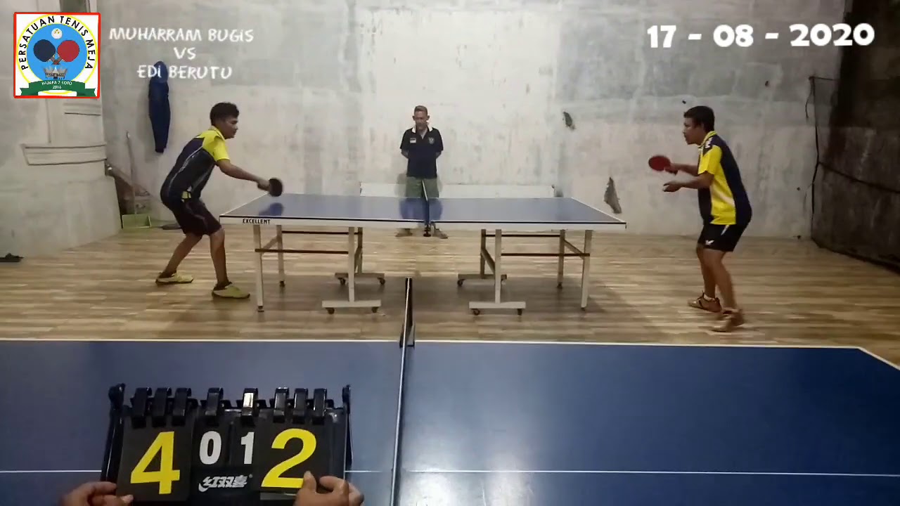 #tenistable #pingpong 'keseruan acara final kejuaraan intern PTM ...