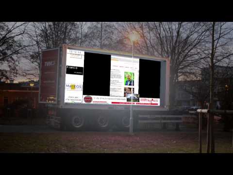 gunco vrachtwagen met reklame youtube