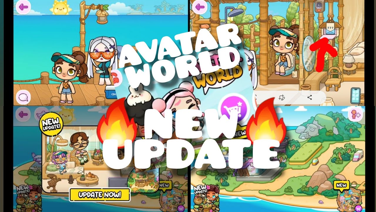 Avatar World/ NEW Location/What's new there? New updates 🔥👾😱🪇 - YouTube