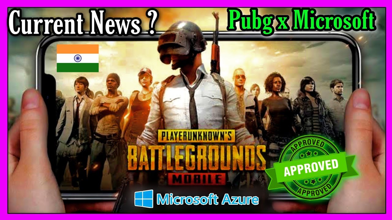 PUBG MOBILE X MICROSOFT AZURE COLLABORATION | PUBG MOBILE BACK IN INDIA ...