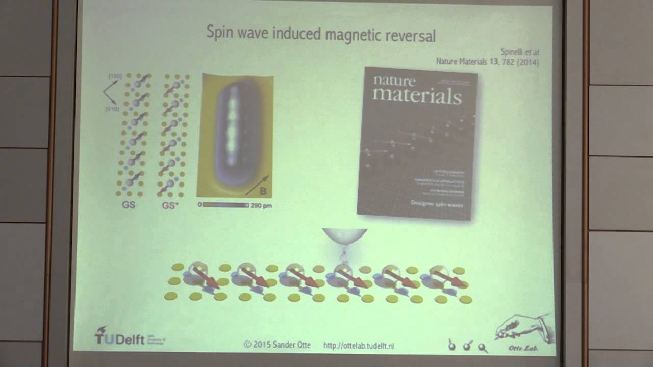 SPICE MAQM Workshop - Sander Otte - Atomic Spin Chains - YouTube
