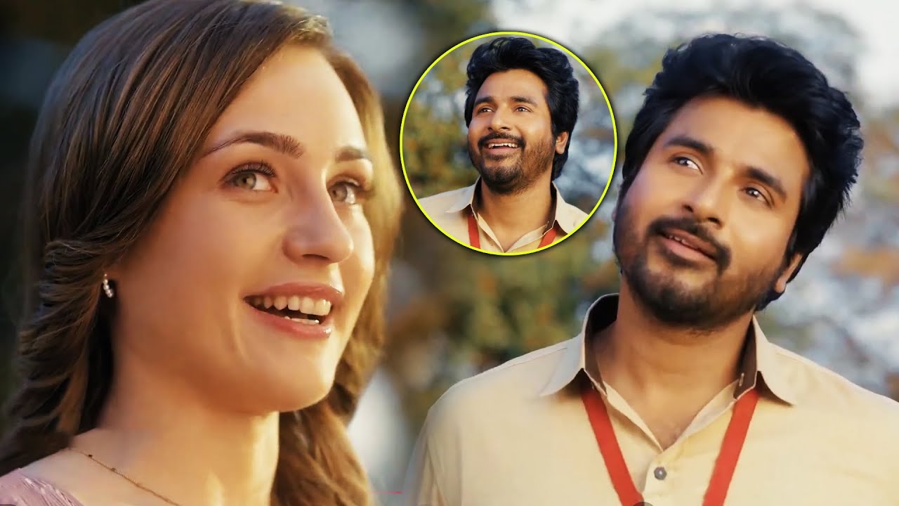 Prince Movie Sivakarthikeyan And Maria Ryaboshapka Love Scene || Telugu ...