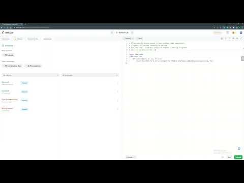 【Leetcode 20/70】77.Combinations (~Medium) Using the amazing ITERTOOLS ...