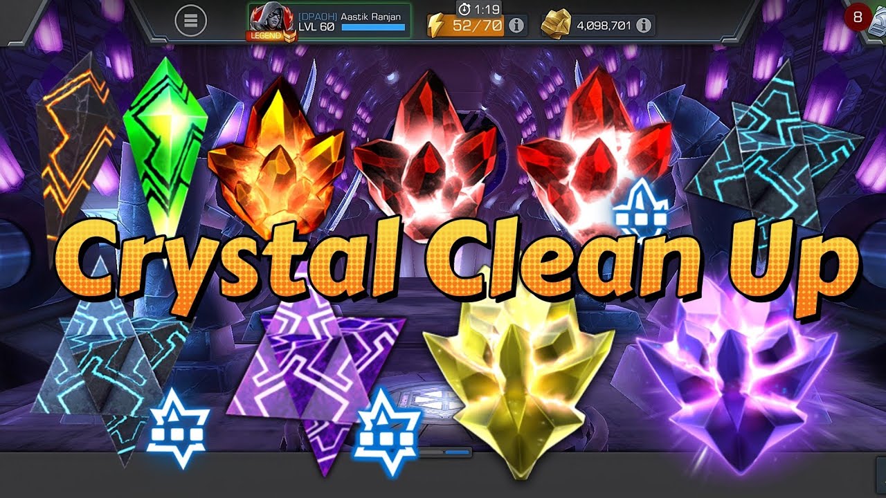 Crystal Clean Up, 7 Star Crystal, 6 Star Crystal Opening #mcoc # ...