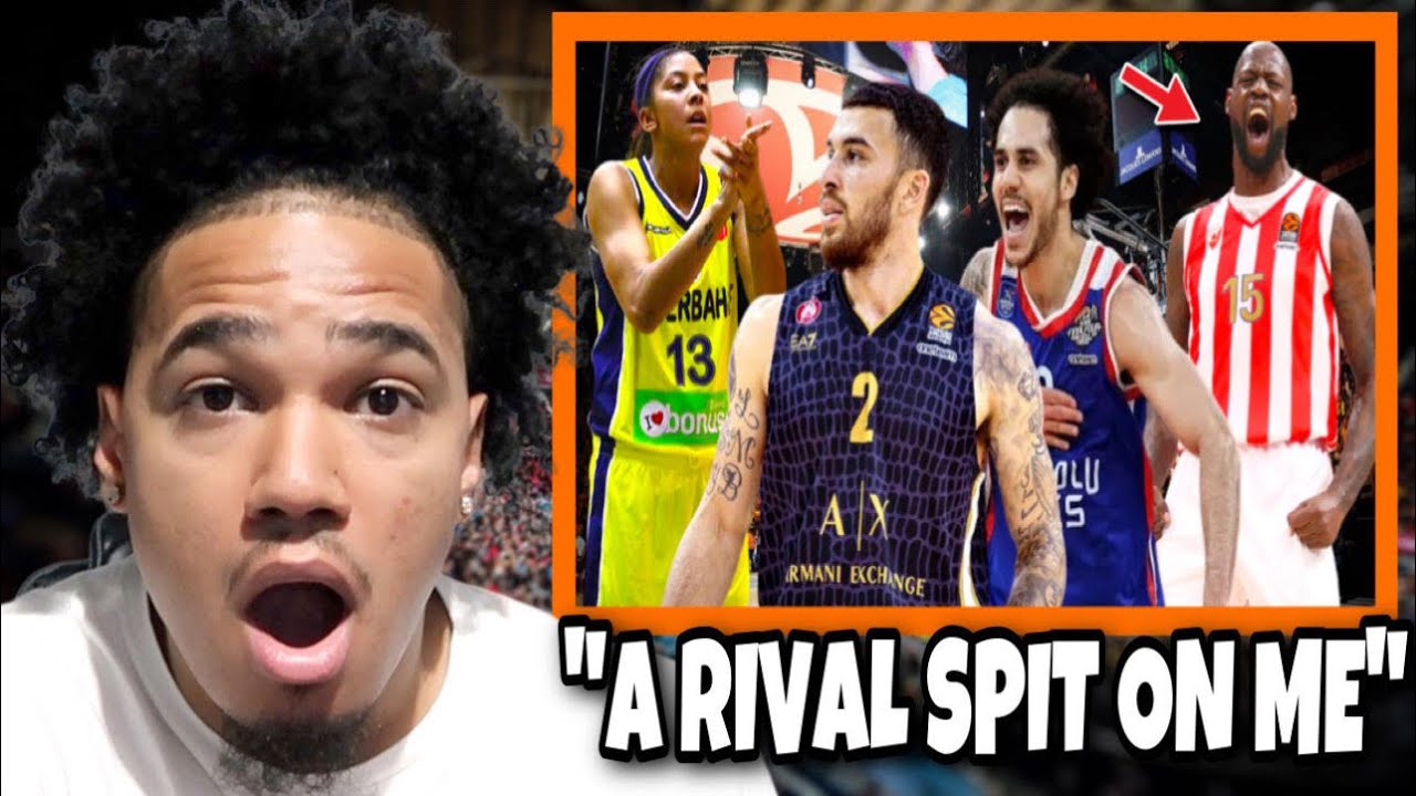 AMERICAN ATHLETE REACTS TO American Basketball Players Talking About ...