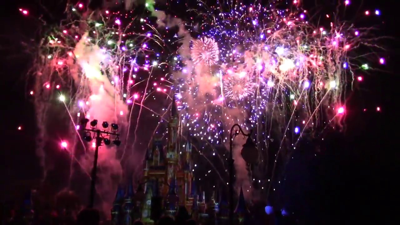 Happily Ever After Firework Show - YouTube