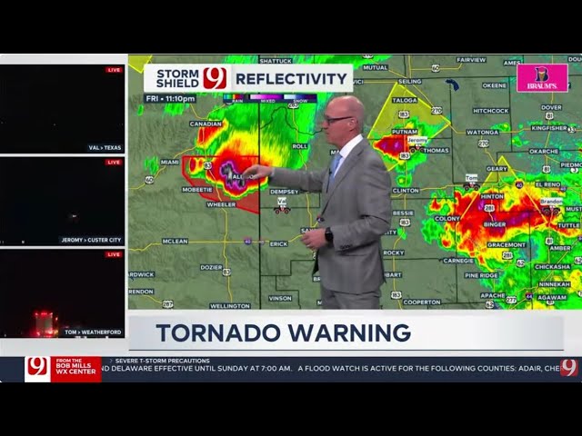 Oklahoma Tornado Warning