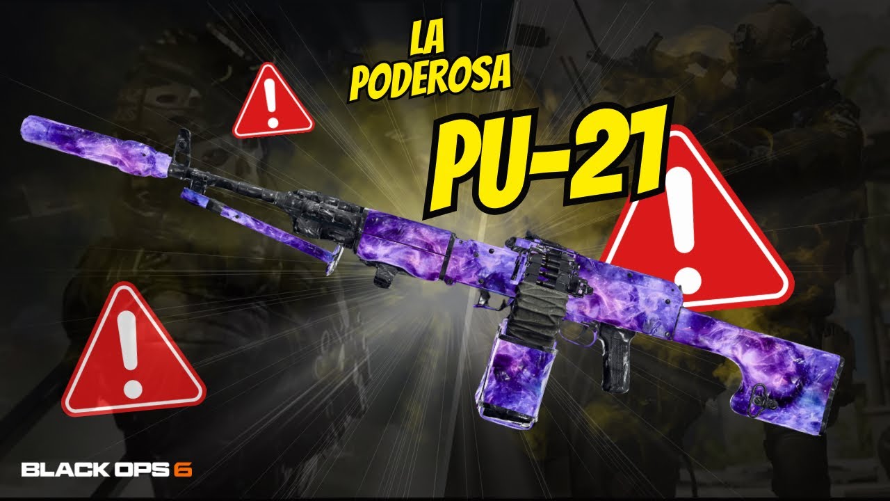 ¡La PODEROSA PU-21 arrasa en Black Ops 6! - YouTube