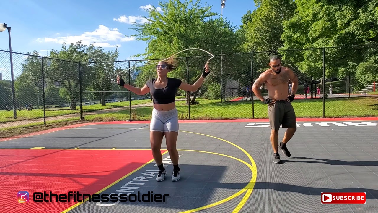 TFSTP | Jump Rope workout to burn fat and Tone - YouTube