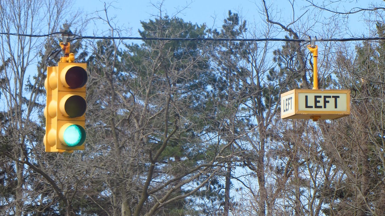 Eagle Durasig traffic signal clusters + detached “LEFT” rectangular ...