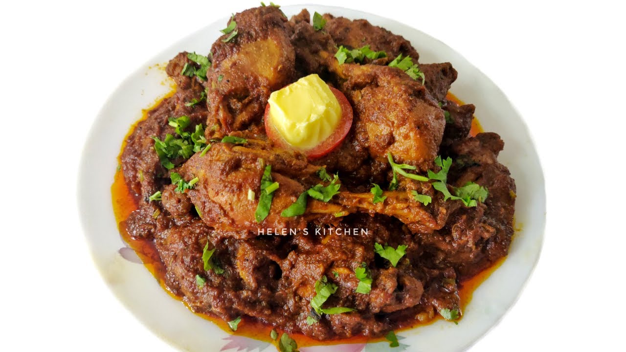 Chicken Rogan Josh | Rogan Murg | Chicken Roghani | Kashmiri Chicken ...