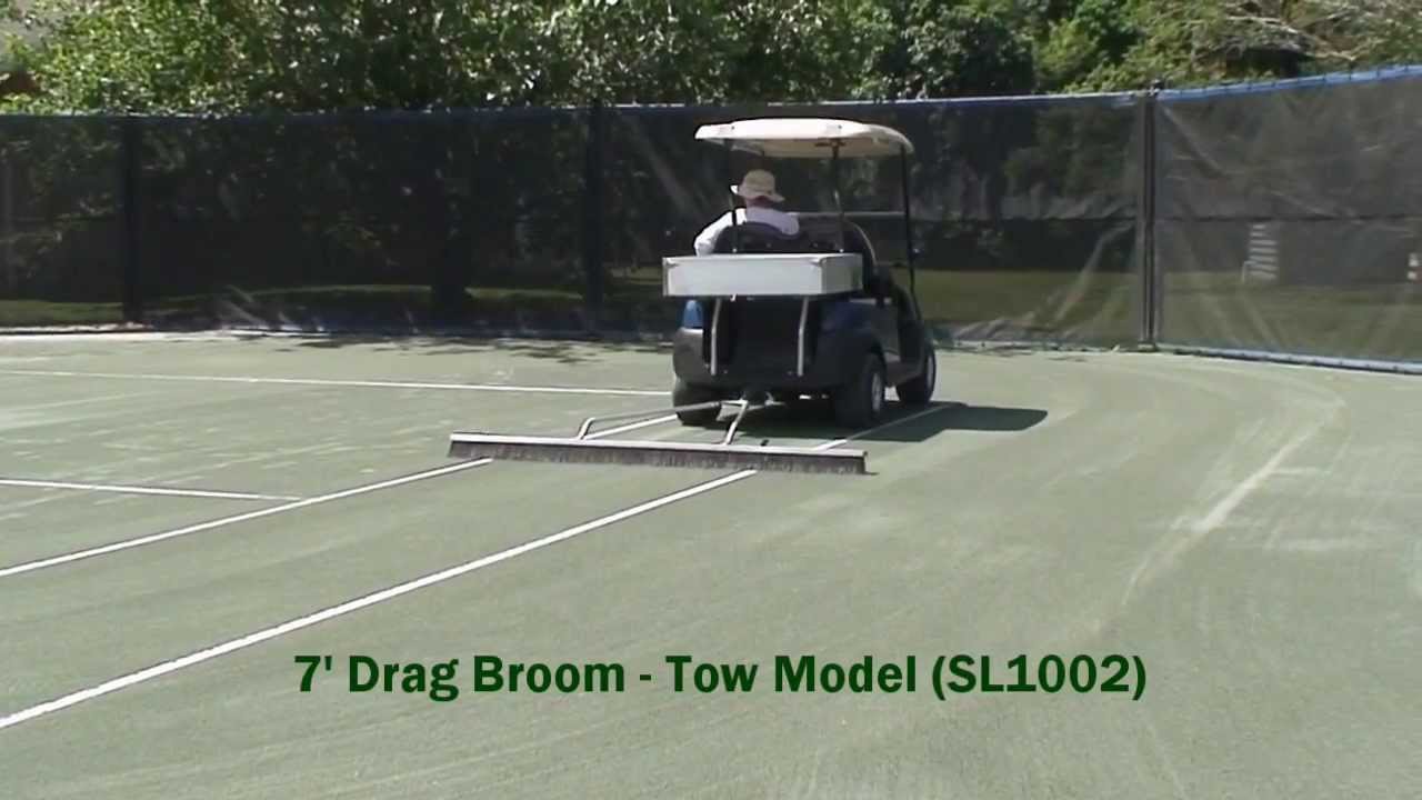 Aluminum Drag Broom - Tow Model - YouTube
