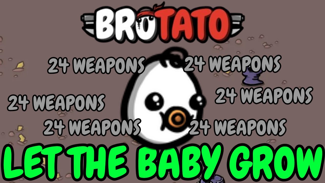 Baby is INSANE | Brotato - YouTube