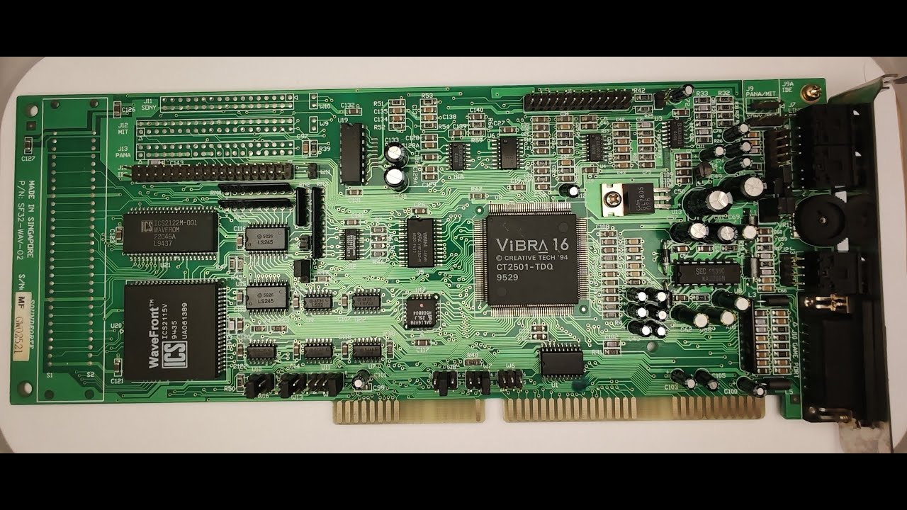 Mediaforte Soundforte 32 Wave Table Synthesizer - YouTube