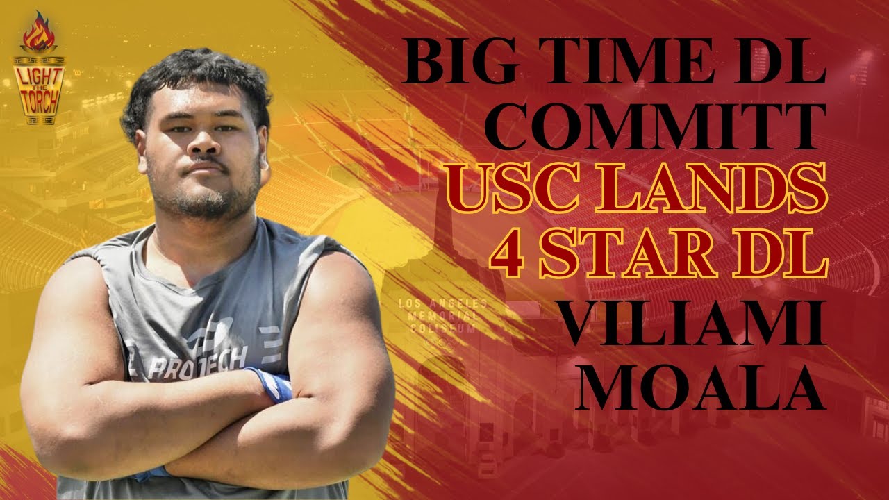USC LOCKS IN 2026 MONSTER DT VILIAMI MOALA! 🔥 RECRUITMENT SHUT DOWN ...