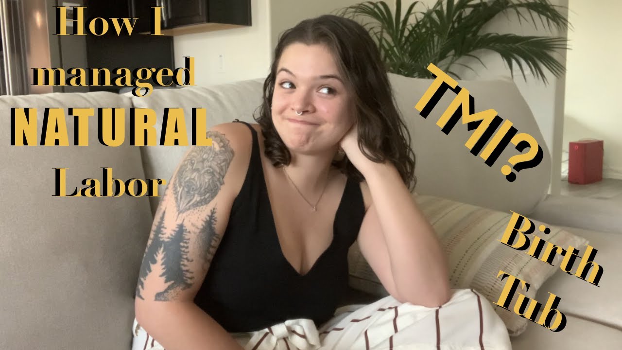 POSITIVE HOME-BIRTH STORY | How I managed NATURAL Labor | BIRTH TUB ...