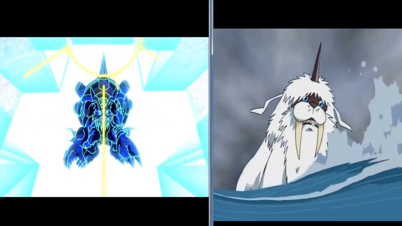 Digimon Adventure Tri Digivolution Comparison to Classic (No Mega ...