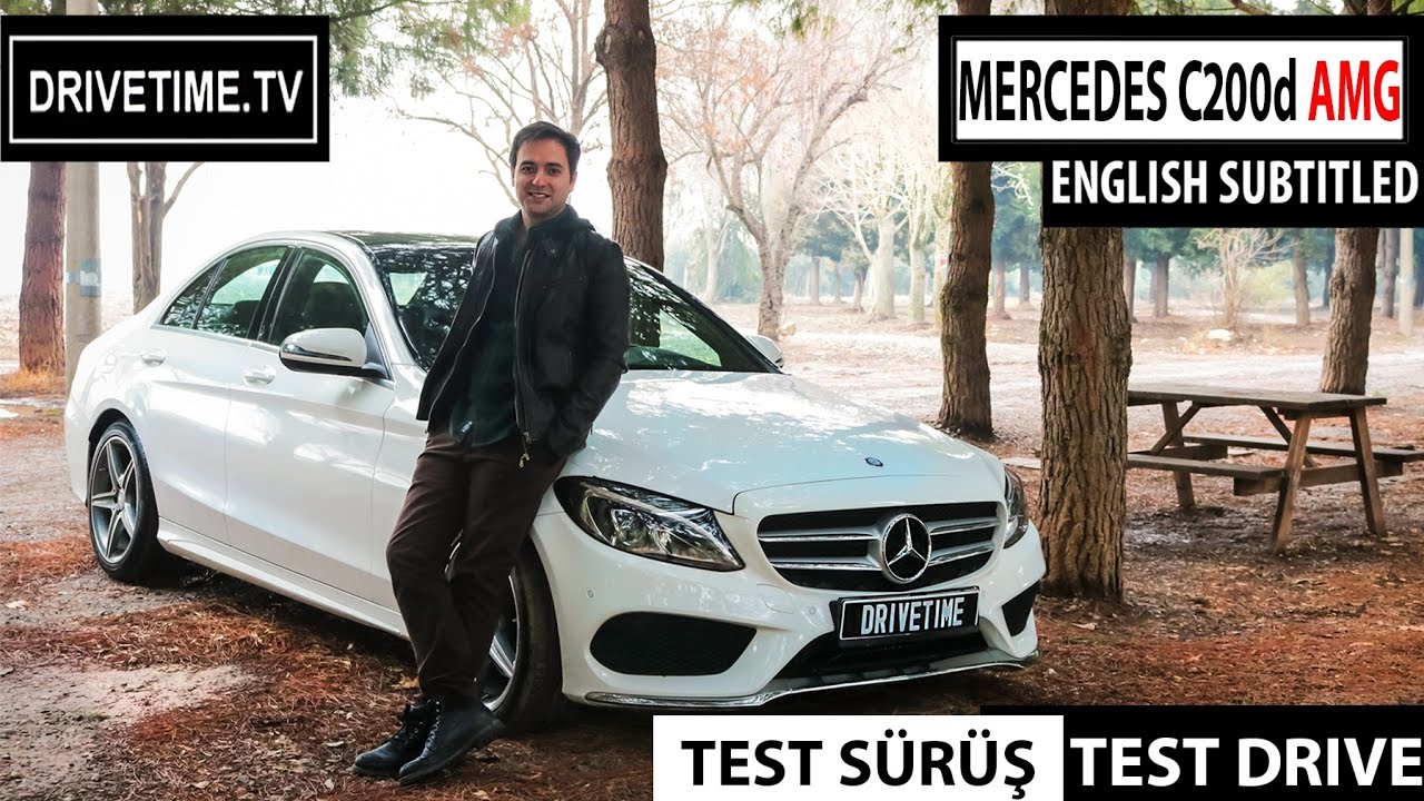 MERCEDES C200d AMG 2016 Test Sürüşü / Test Drive (English Subtitled ...