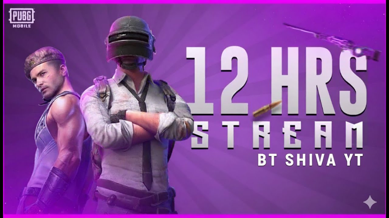 PUBG TAMIL 🔴12 HRS NON STOP LIVE 🔴🖤🤍 #bgmi #tamilstreamer #shivayt # ...