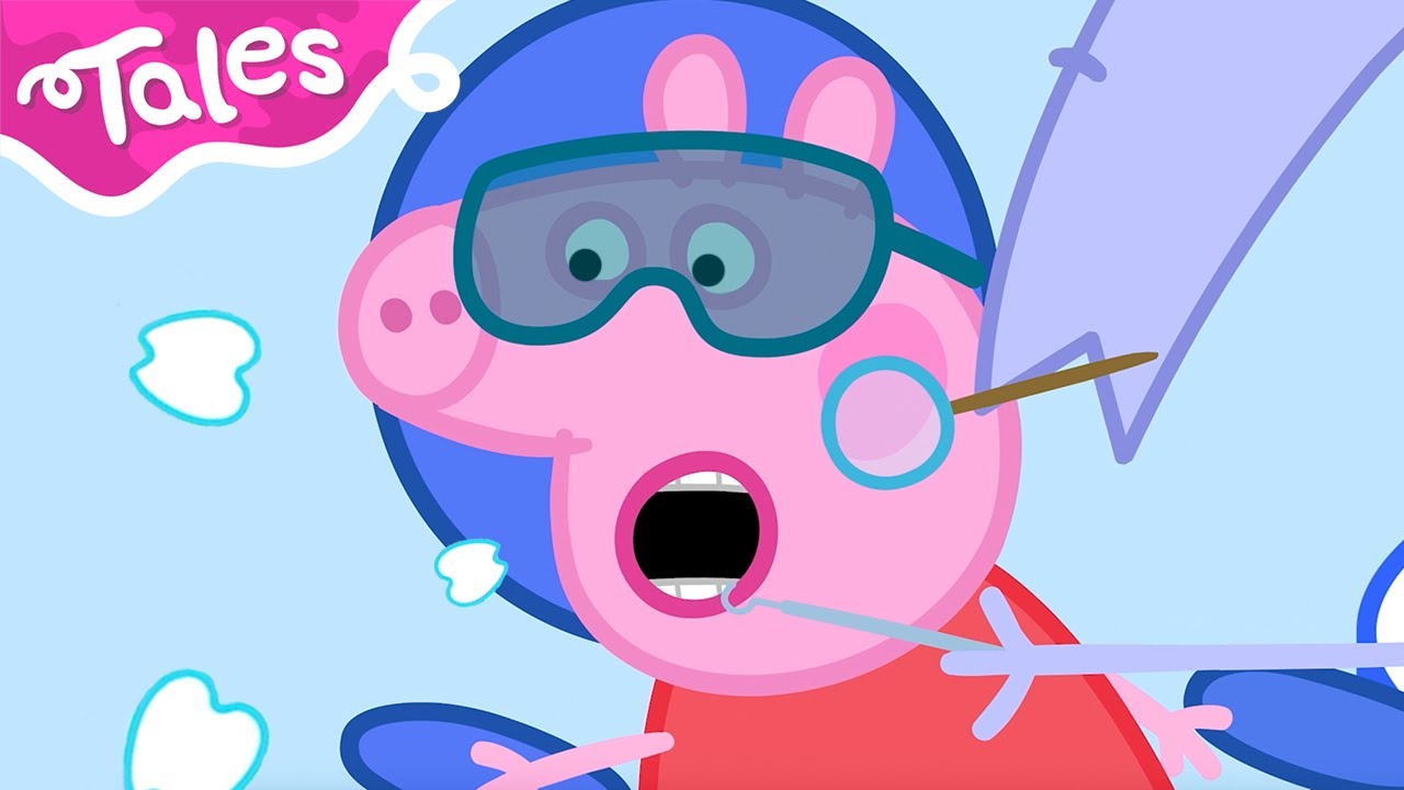 Peppa Pig Tales 🦷 Peppa Almost Loses a Tooth 🪥 BRAND NEW Peppa Pig ...