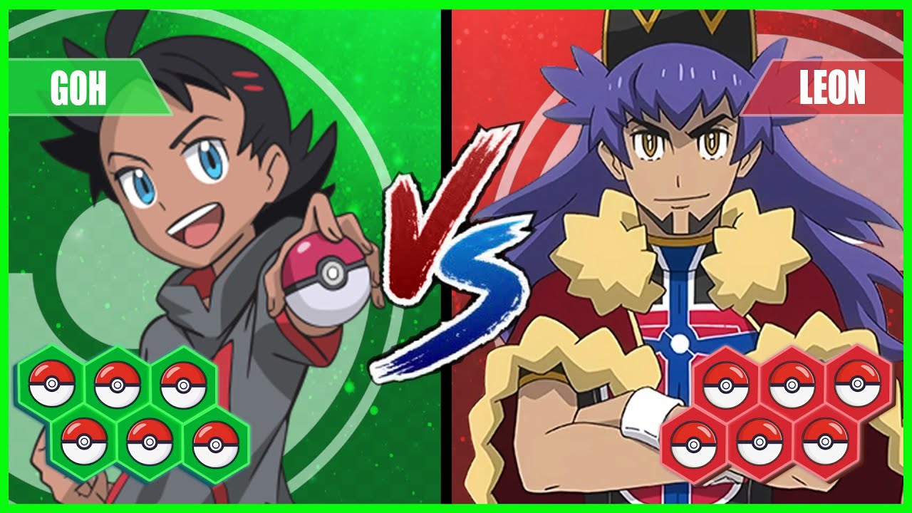 Pokemon Battle Pedia: Goh Vs Leon (Leon Final Team) - YouTube