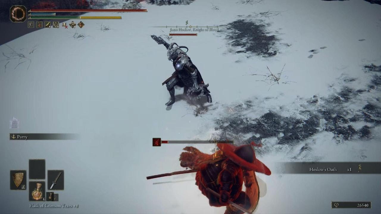 ELDEN RING - Juno Hoslow, Knight of Blood - YouTube