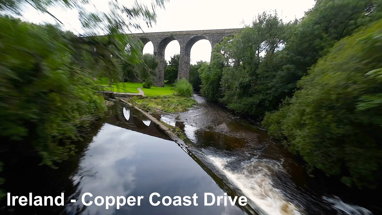 Ireland - Copper Coast Drive - cinematic drone footage - YouTube