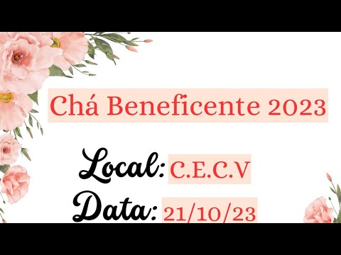 Evento Chá Beneficente 2023! Foi maravilhoso! Muita Gratidão a todos🙏 ...