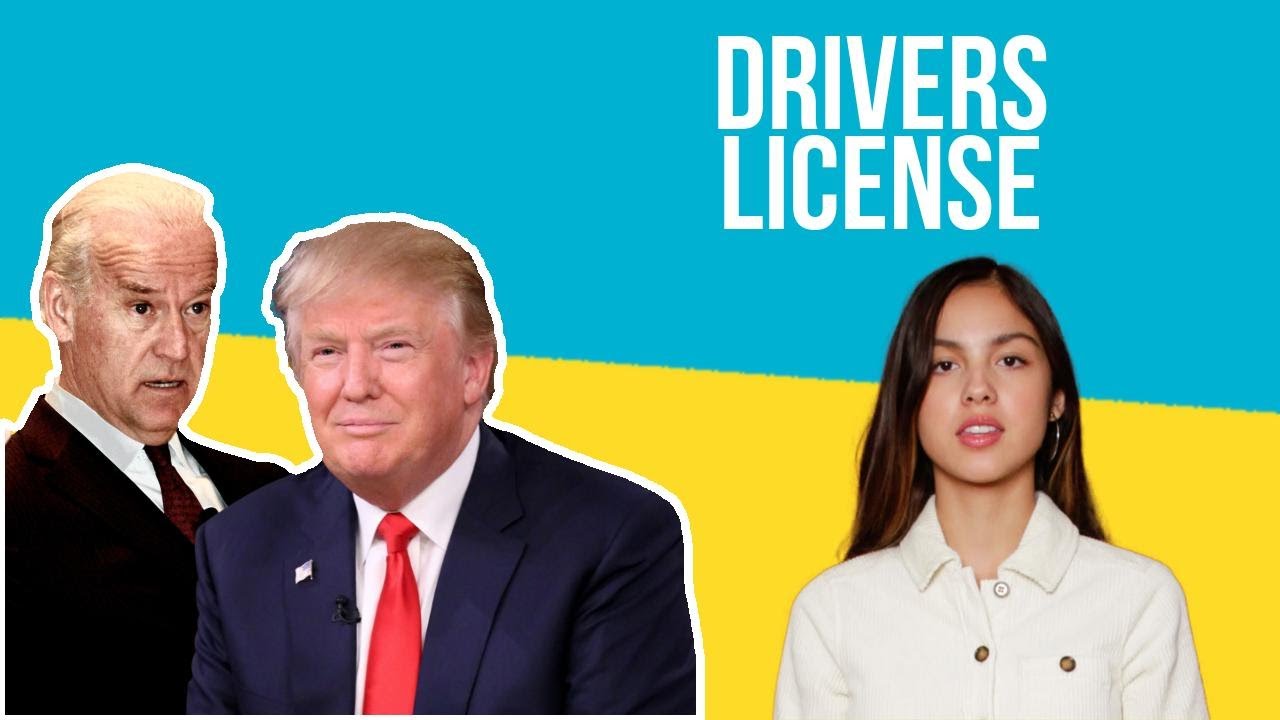 drivers license sung by Donald Trump and Joe Biden (Olivia Rodrigo ...