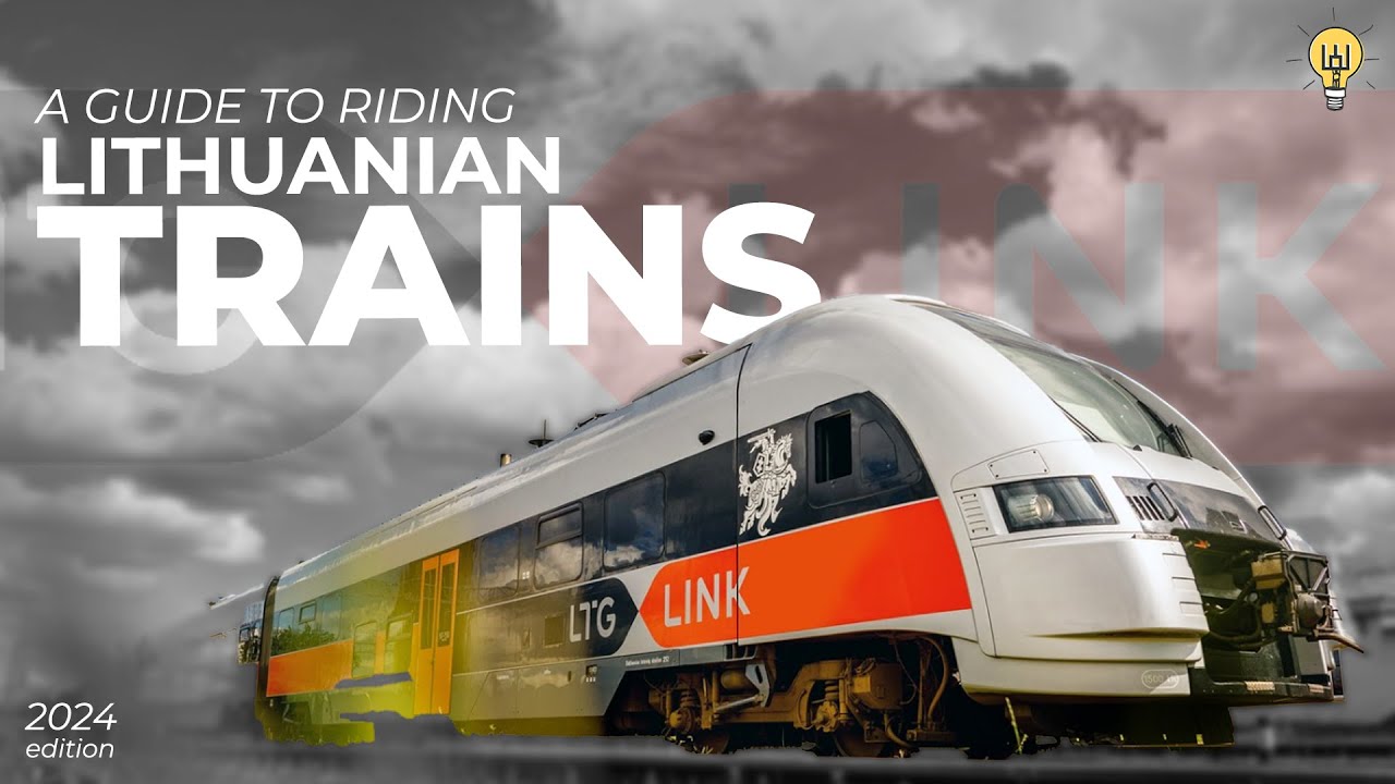 A Guide To Riding TRAINS In Lithuania - YouTube