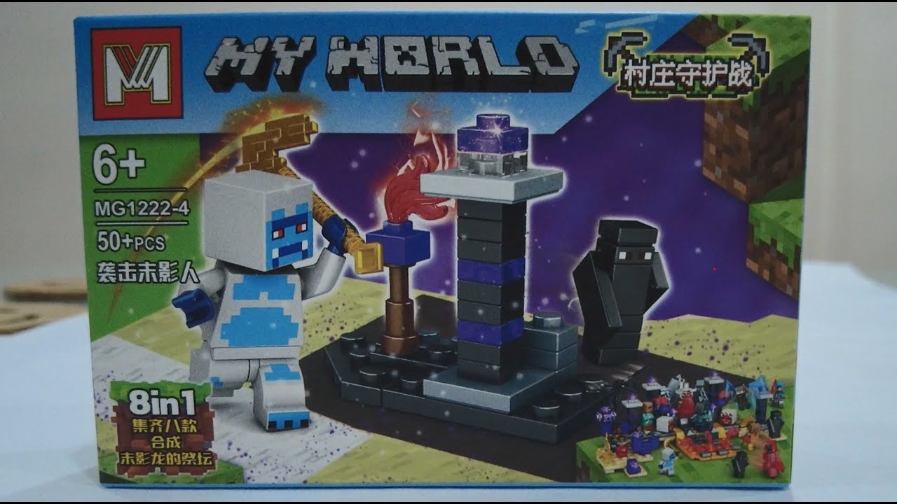 Building The Smallest LEGO Minecraft Portal Ever Made! - YouTube