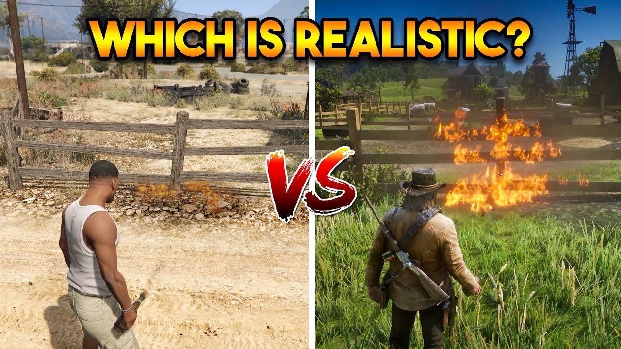 Comparing Realism: Red Dead Redemption 2 vs. GTA 5 - Is RDR 2 More ...