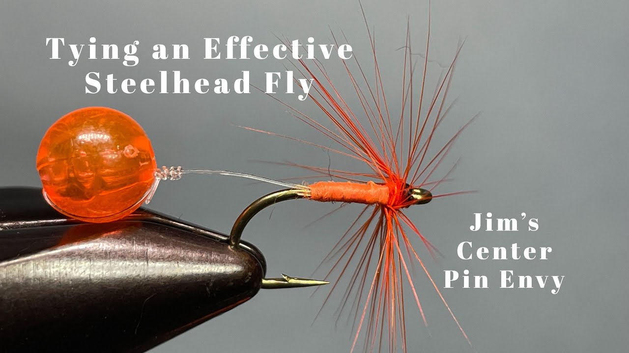 Steelhead Fly Tying- Jim's Center Pin Envy - YouTube