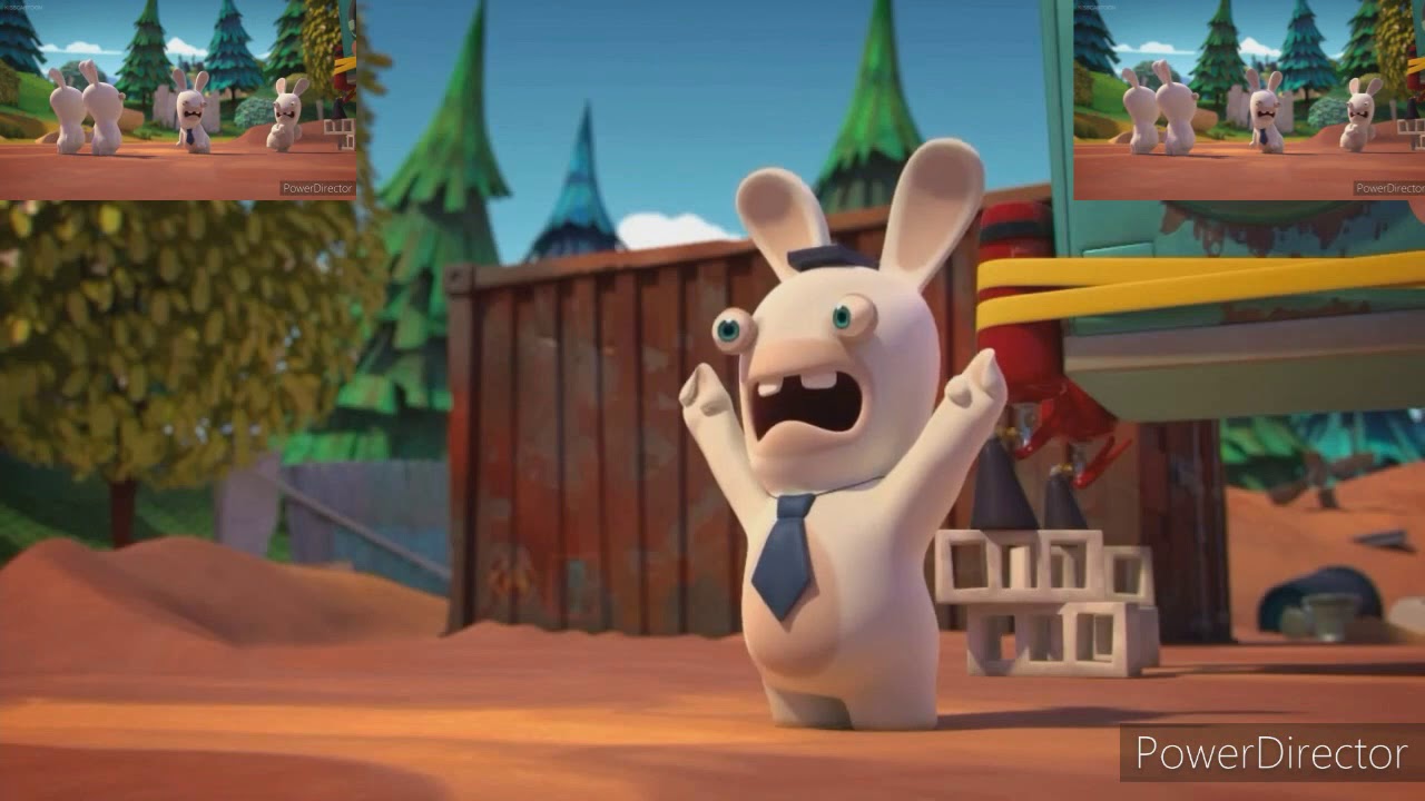 100,000 views SPECIAL - Rabbids Invasion FANDUB - SPARTA VALISE MIX ...