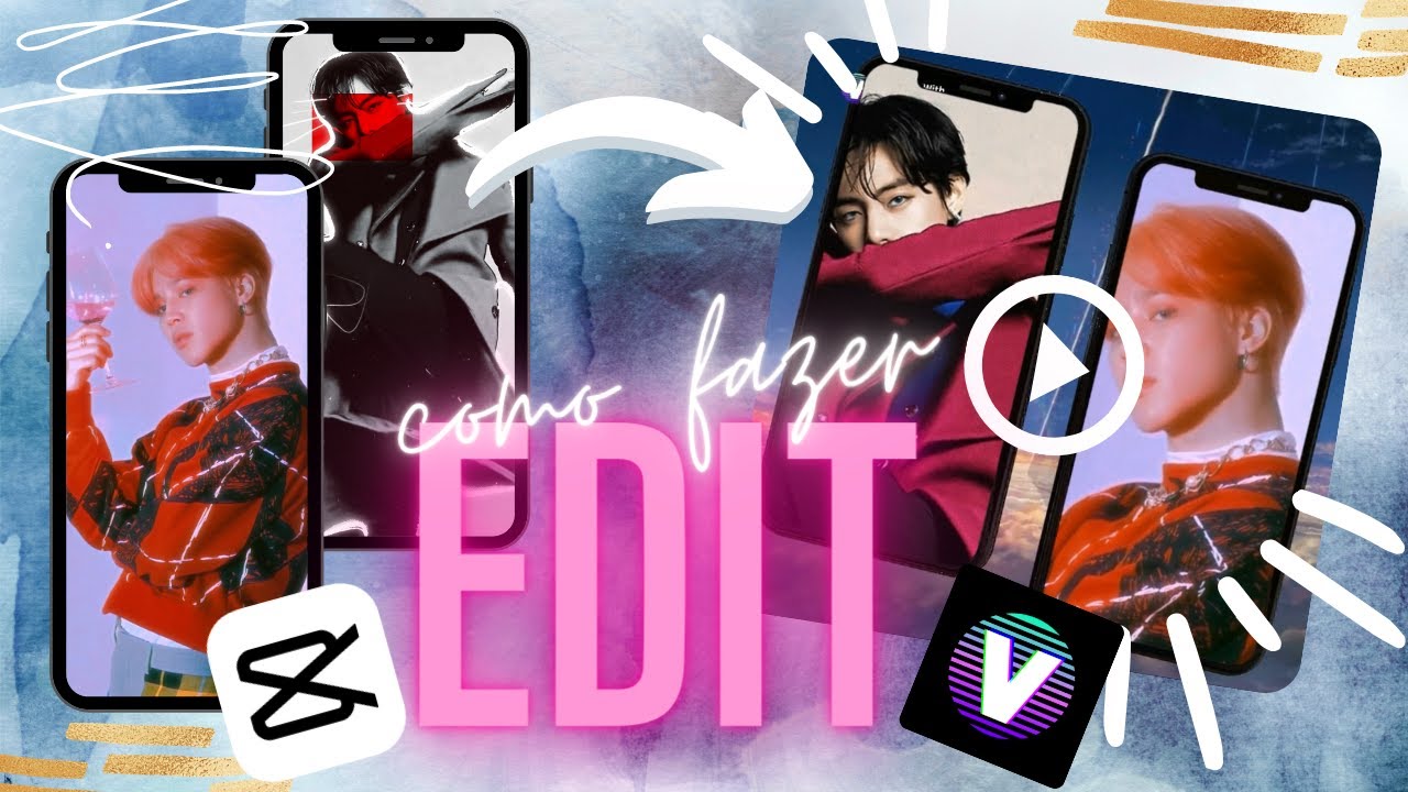 COMO FAZER EDIT KPOP? FÁCIL! APPS PARA EDITAR! - YouTube