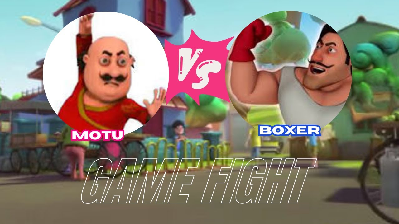 Motu VS Boxer🥊Fight #viral #motupatlu #gaming #motupatlucartoon # ...