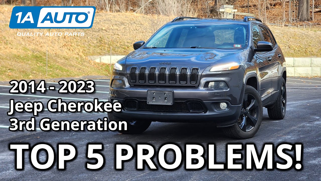 Top 5 Problems Jeep Cherokee SUV 2014-2023 3rd Generation - YouTube
