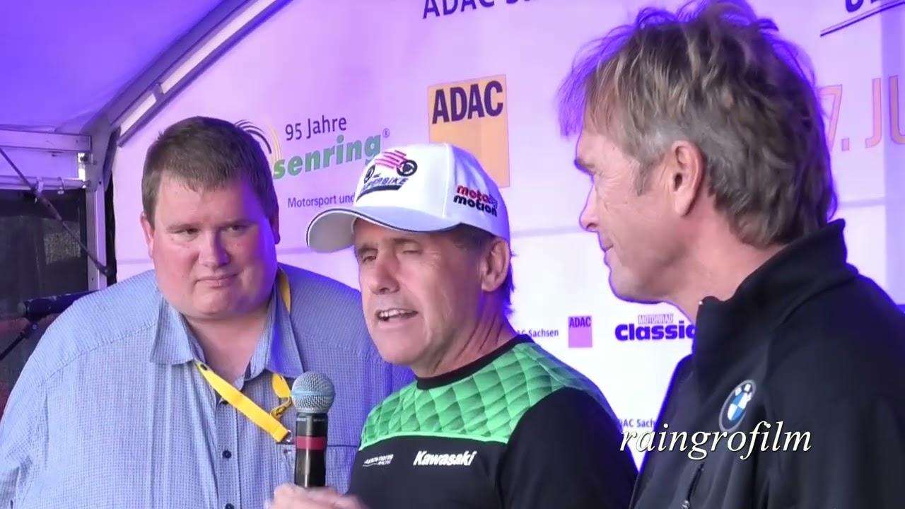 Sachsenring Classic 2022 auf dem Altmarkt in Hohenstein Er.Interview ...
