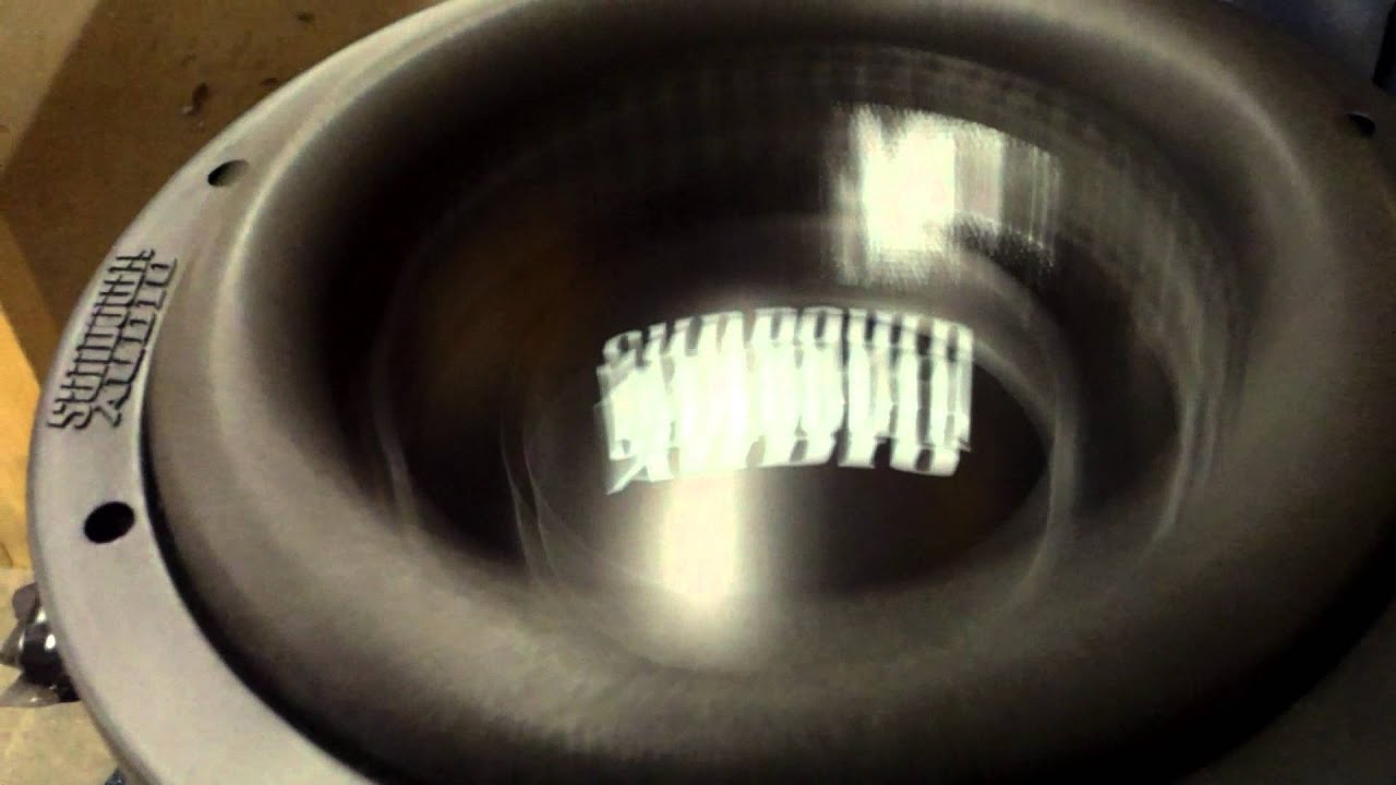 Sundown SD-2 8" Production Woofer Video - YouTube