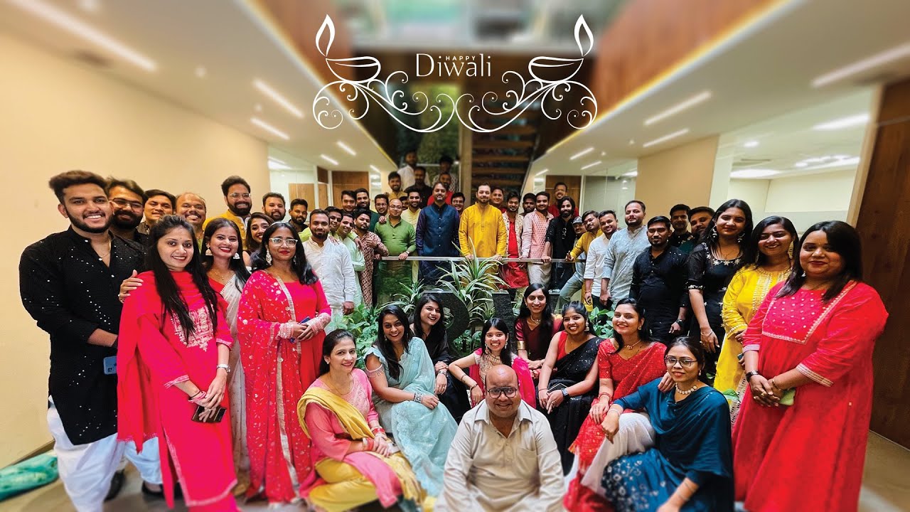 Team REDVision Celebrates Diwali 🪔 at Office | Diwali Celebration 2023 ...
