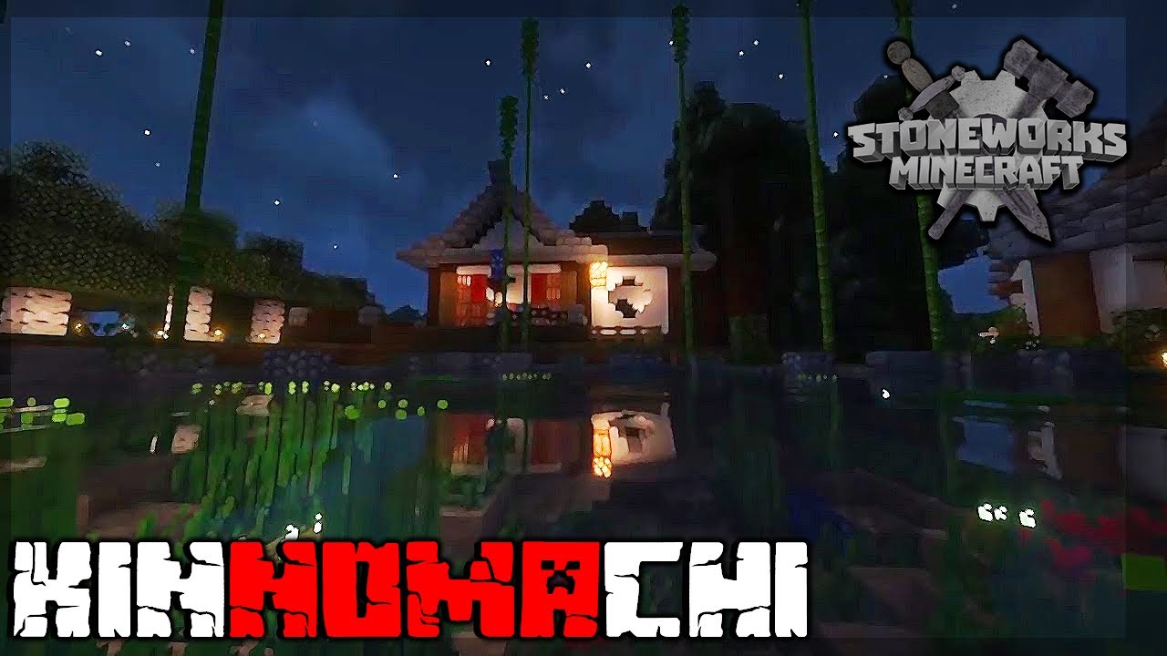 Kinnomachi: A Serene Japanese Port Side City (Stoneworks Eldham) - YouTube