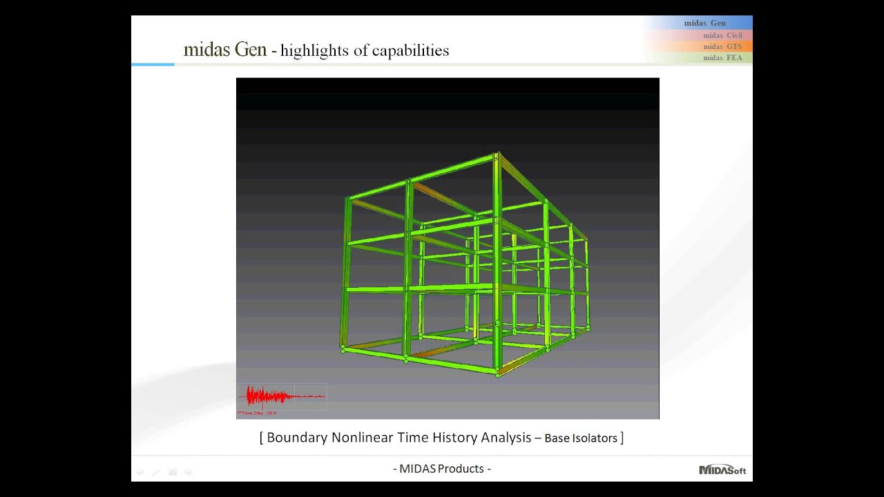 Midas Gen 通用建築分析與設計 產品介紹 - YouTube