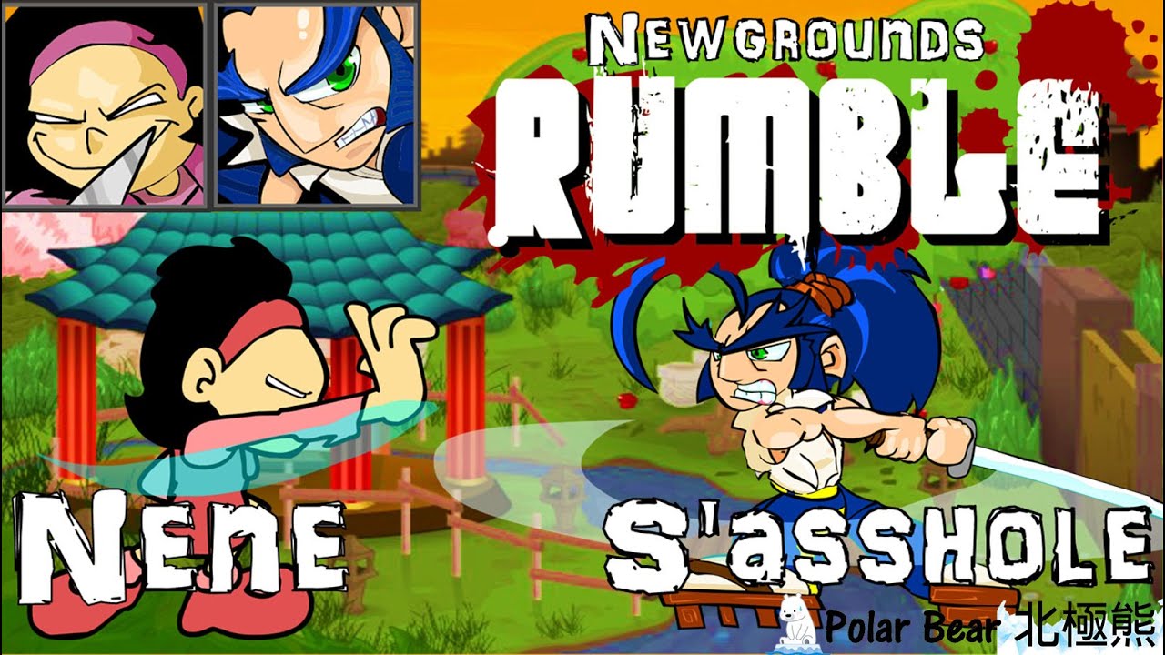 Newgrounds Rumble - Nene + S'asshole's Story Mode - YouTube