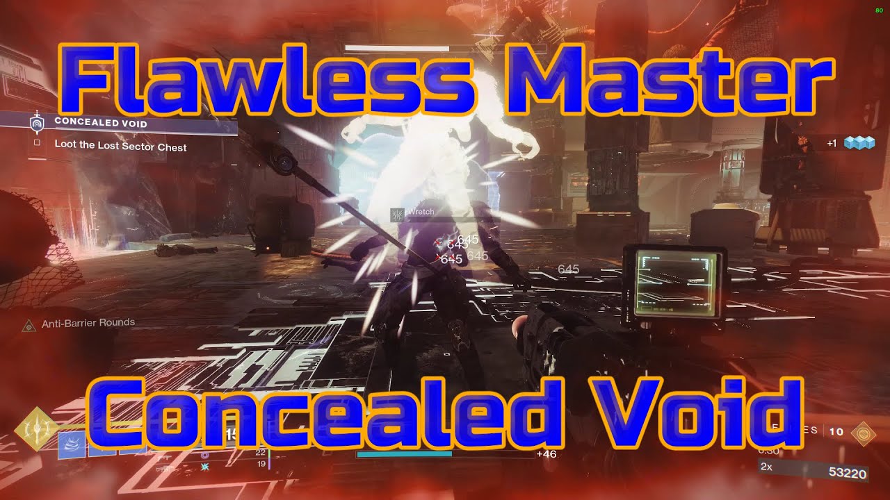 EASY Flawless Master Lost Sector - Concealed Void (Destiny 2 | Beyond Light) - YouTube