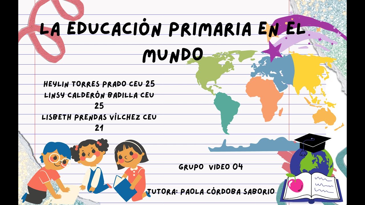 La educación primaria en el mundo - YouTube